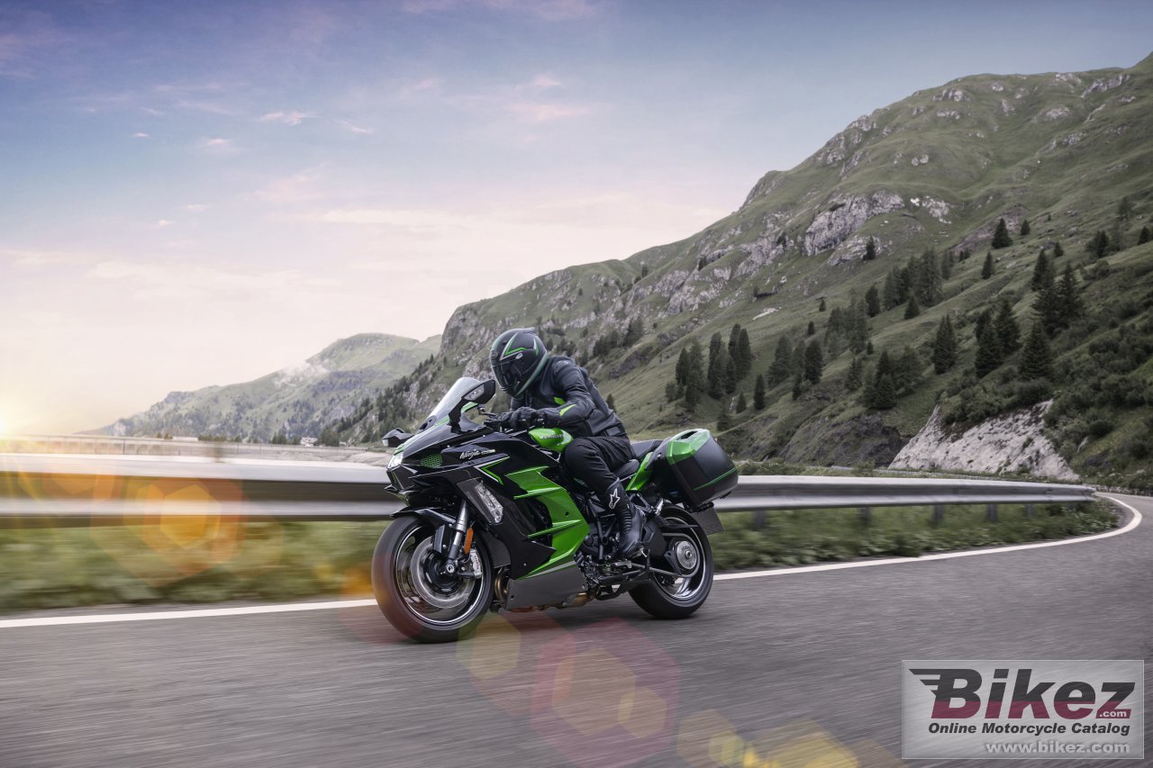 Kawasaki Ninja H2 SX SE poster